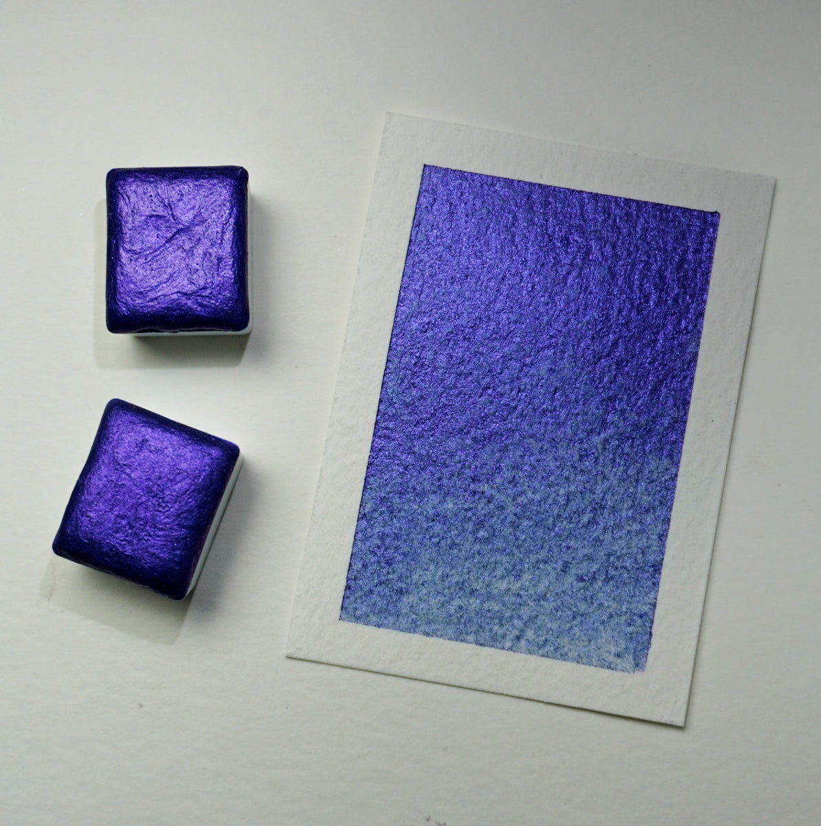 Violet Indigo Shimmer Watercolour – Ahmarelle